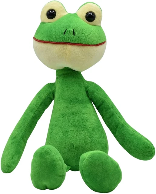 HALLE P FROG Toy - Vibrant Green Finn the Frog Teddy Soft and Cuddly ...
