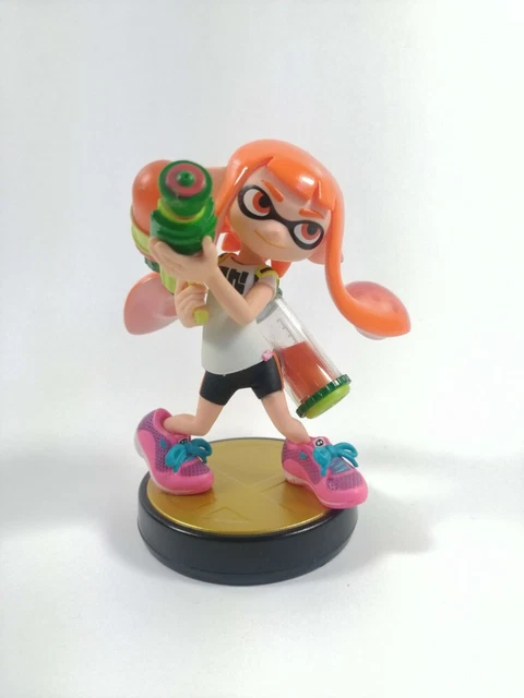 AMIIBO INKLING GIRL Orange (Super Smash Bros) Nintendo Euro (Occasion - Figure O EUR 16,34 ...