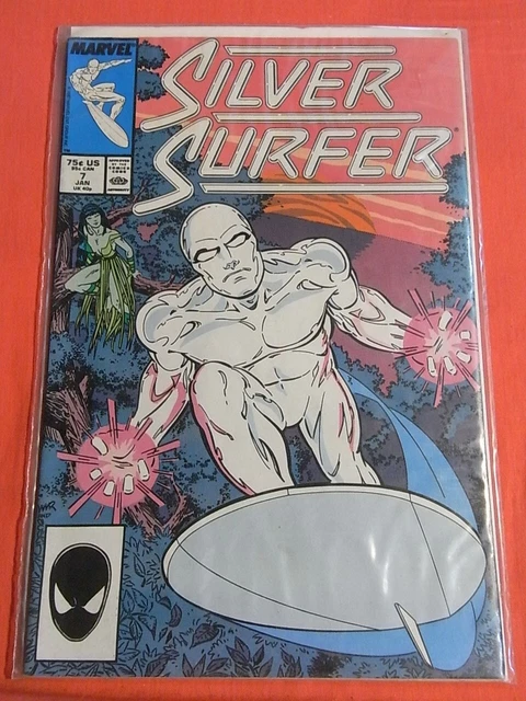SILVER SURFER #7 - "Triangle!" Guest-starring Mantis (1987 2nd series ...