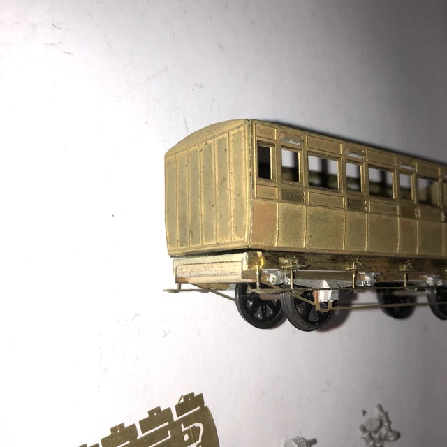 4MM LSWR BEATTIE Etched Brass 4 Wheel 3rd For Kit Built OO Gauge Spares ...
