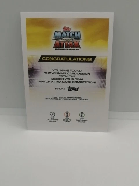 TOPPS MATCH ATTAX Champions League 2025/26 - Phil Foden - Design Winner ...