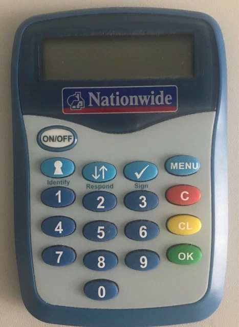 NATIONWIDE BANK BUILDING Society Card Pin Reader Pinsentry Security ...