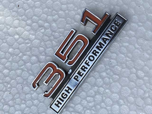 ORIGINAL OLD AUSTRALIAN Ford Falcon GT 351 High performance car badge ...