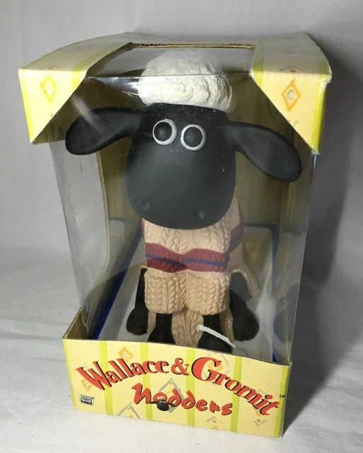 BOXED WALLACE AND Gromit Aardman Vintage Shaun The Sheep- Nodding Shaun EUR 49,33 - PicClick FR