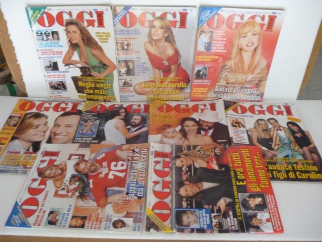 OGGI - LOTTO di 9 riviste del 2002-2003-2006-2010. EUR 5,00 - PicClick IT