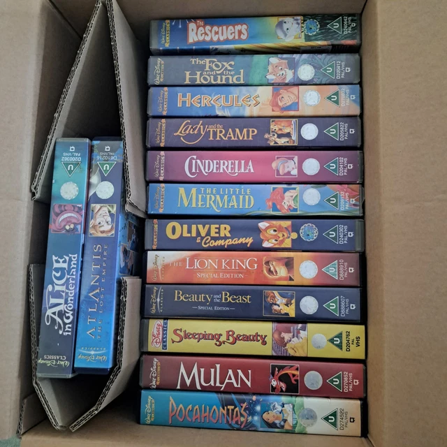 14 X WALT Disney Classics VHS Films Bundle Job Lot Of Movies £5.21 ...
