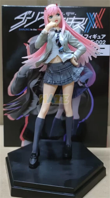 DARLING IN THE FRANXX Zero Two 02 Figure Statue Uniform 18cm Toy New no ...