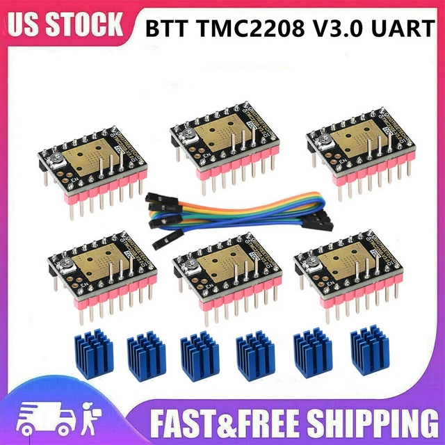 BIGTREETECH TMC2208 V3.0 UART Stepper Motor Driver module For Octopus ...