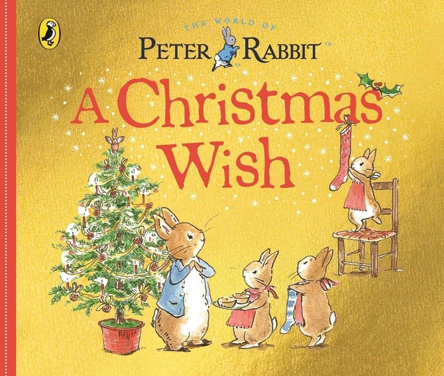 PETER RABBIT TALES: A Christmas Wish by Beatrix Potter (English) Board ...