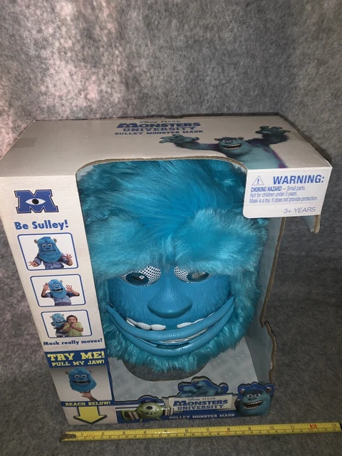 DISNEY’S PIXAR MONSTERS University Sulley Monster Mask New In Box £28. ...
