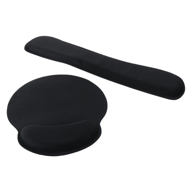 TILTED KEYBOARD HOLDER Set Transparent Acrylic Mouse Pad Home EUR 18,79 ...