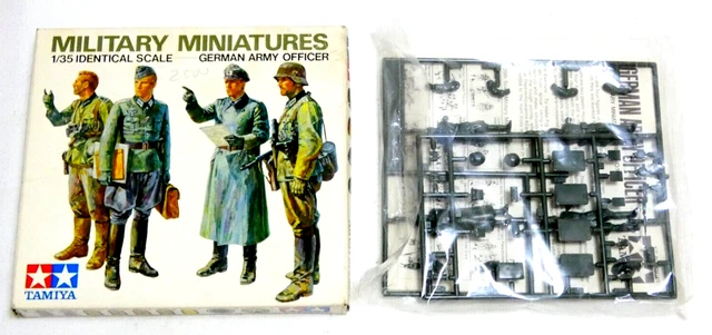 GERMAN ARMY OFFICER Tamiya Military Miniatures 1/35 Kit N° Mm 110 Boite ...