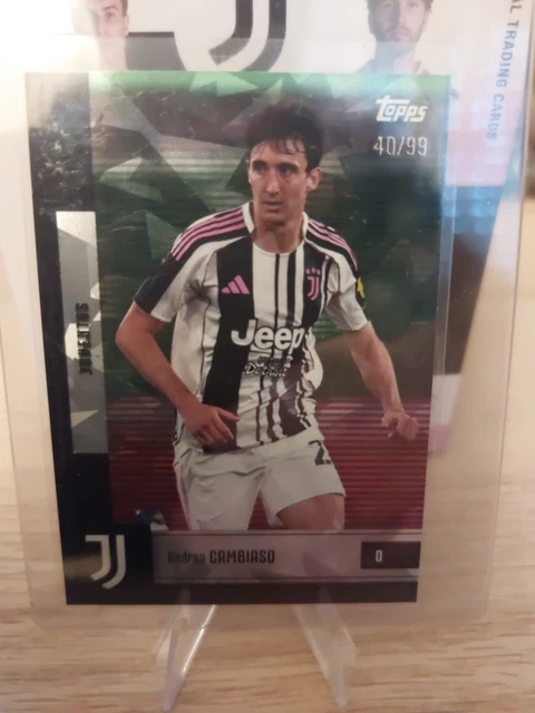 TOPPS JUVENTUS TEAM Set 2025/26 Andrea Cambiaso 74 /99 EUR 1,00 ...