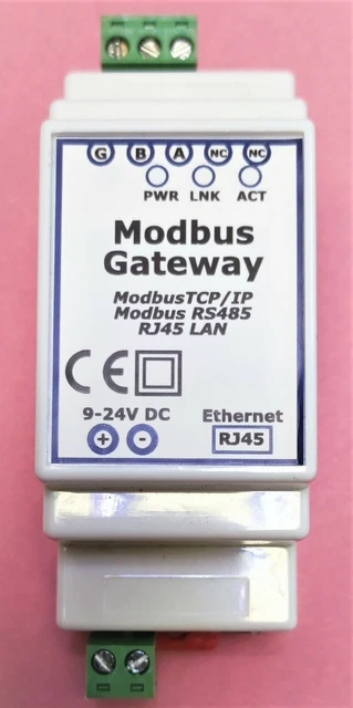 MODBUS TCP/IP ZU Modbus RTU Gateway Bridge LAN RS485 IOBroker Loxone Brücke EUR 61,99 - PicClick FR