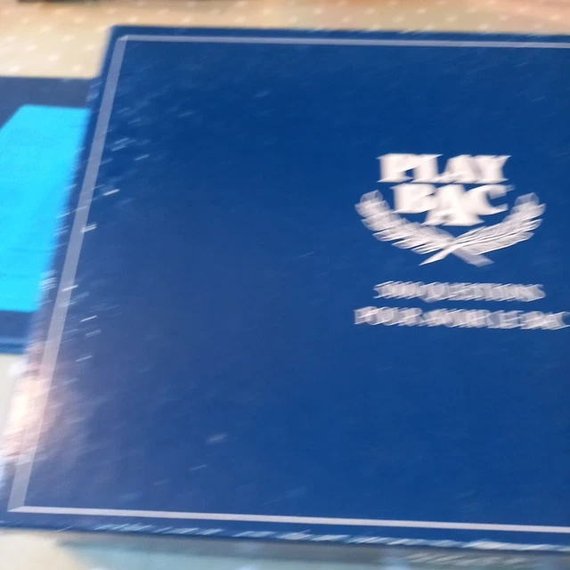 PLAY BAC COMPLET 1987 Jeu de société En français 5000 Questions EUR 19 ...