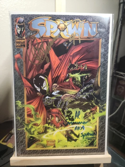 SPAWN #50 SIGNÉ par Greg Capullo et Al Simmons alias Spawn 1996. EUR 48 ...