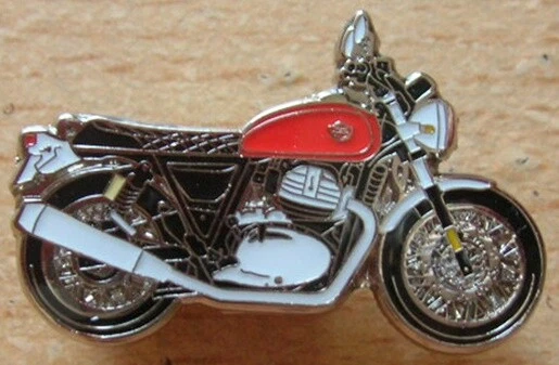 PIN BADGE ROYAL Enfield Interceptor INT 650 / INT650 Red Red Moto Art ...