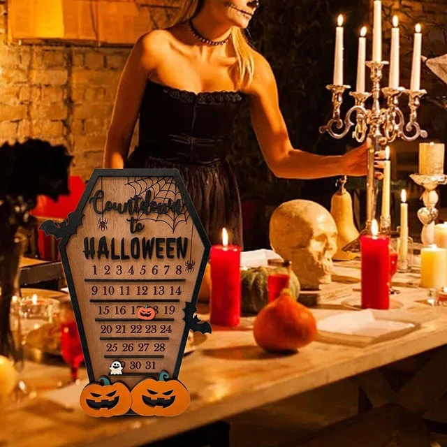 COMMENCEZ LE COMPTE ?? rebours avec un calendrier d'Halloween ...
