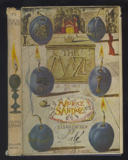 THE MAZE BY MAURICE SANDOZ 1st Edt illust Salvador Dali £65.00 ...