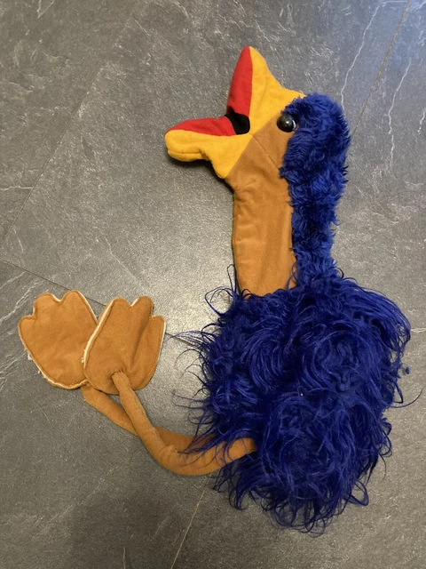 ORIGINAL EMU HAND PUPPET PLUSH SOFT TOY ROD HULL 1980’s £45.00 ...