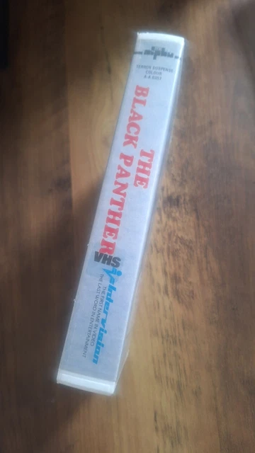 BLACK PANTHER PRE Cert Vhs £16.14 - PicClick UK