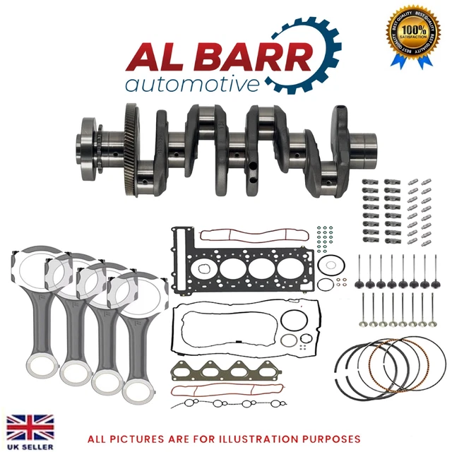MERCEDES-BENZ A B C E G Class 2.0 Diesel Om654.920 Crankshaft With ...
