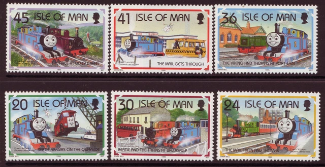 ÎLE DE MAN 1995 Thomas The Tank Engine, non Montés Excellent État , MNH ...