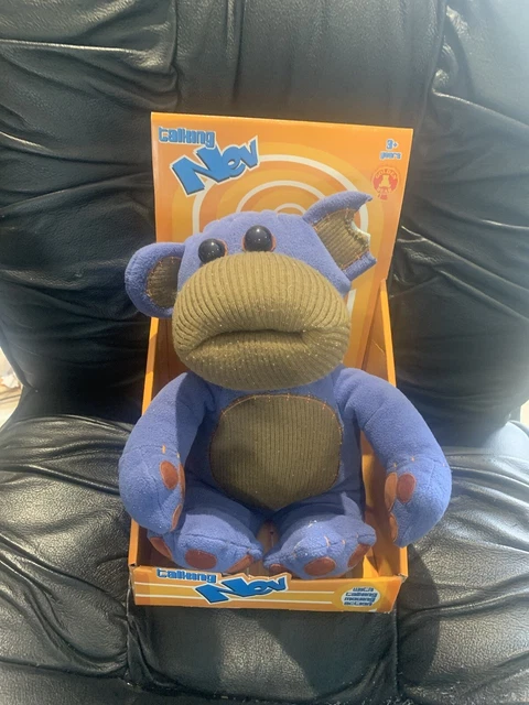 BBC CBBC NEV The Bear Talking Animatronic Soft Plush 12" Toy Working ...