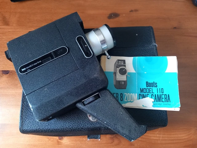 BOOTS MODEL ONE Ten Cine Camera - Super 8 Zoom 110 £9.50 - PicClick UK