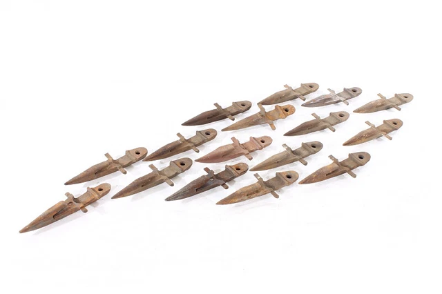 1 X ALTER Mähfinger Finger für Mähbalken Mähwerk DDR vintage Messer ...