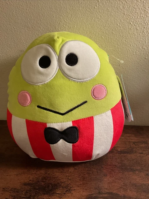NEW ORIGINAL SQUISHMALLOWS 8" Hello Kitty Keroppi The Frog Plush Toy ...