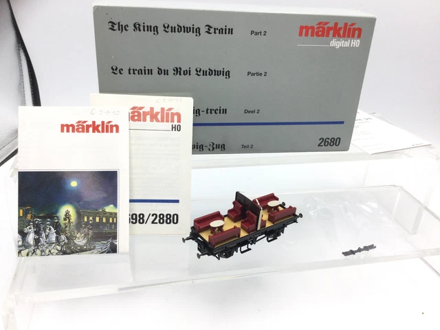 MARKLIN DIGITAL 2680 HO Gauge Teil 2 Coach Chassis & Box £29.99 ...