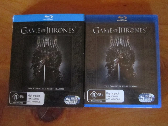 Dvd Blu Ray Game Of Thrones The Complete First Season Like New