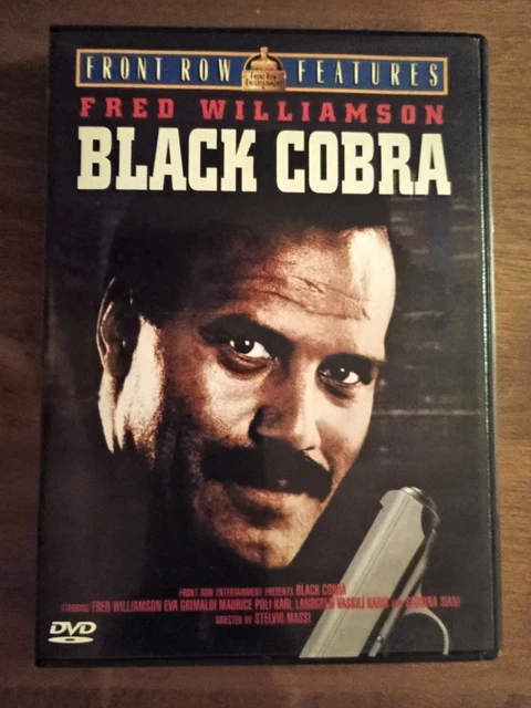 THE BLACK COBRA (DVD, 2003) Fred Williamson Front Row Feature $5.99 ...