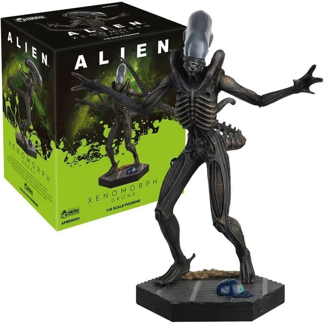 ALIEN VS. PREDATOR Xenomorph Drone Actionfigur Statue Eaglemoss HERO ...