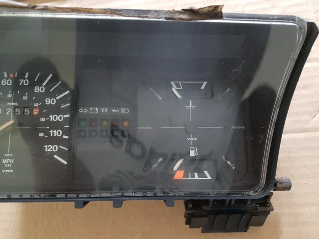 VW GOLF JETTA Caddy Mk1 Speedometer Clocks Instrument Cluster Diesel £ ...