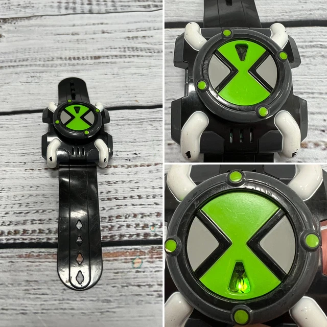 OROLOGIO BEN 10 ULTIMATE OMNITRIX DELUXE FX luci suoni TOY BANDAI alien ...