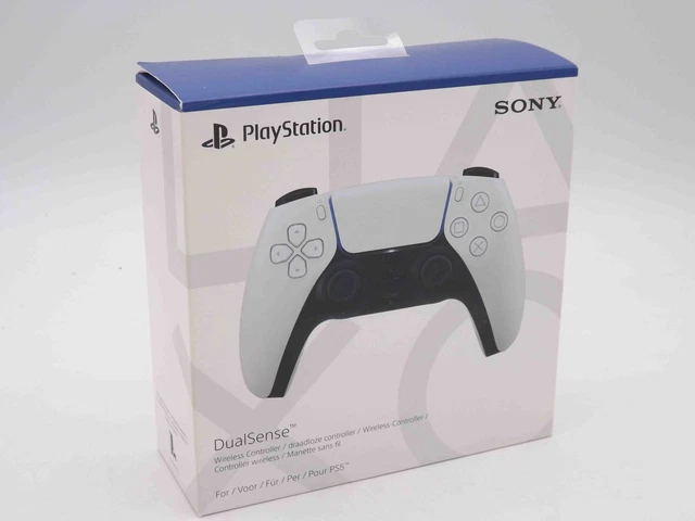 GENUINE SONY PLAYSTATION 5 PS5 DualSense Wireless Controller - White ...