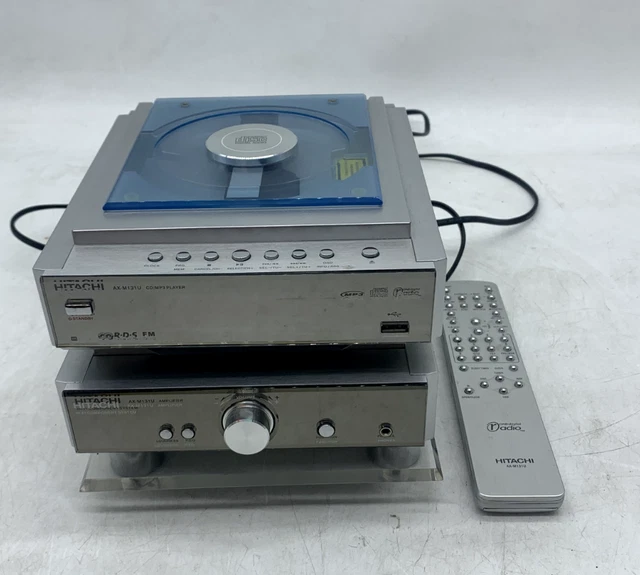 HITACHI AX-M131U CD/MP3 Player & Amplifier *Untested, Spares & Repairs ...