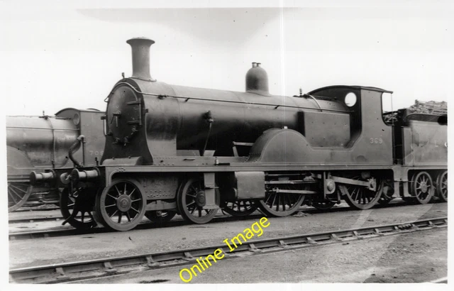 Railway Darkroom Photo Sr Drummond T9 4 4 0 No 369 Unknown Shed C1930s