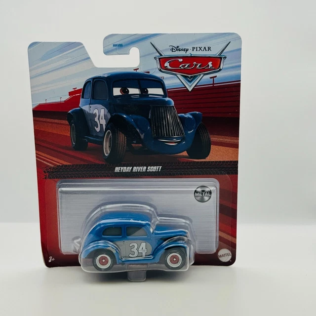 DISNEY PIXAR CARS - HEYDAY RIVER SCOTT 2022 - 1:55 Diecast £9.01 ...