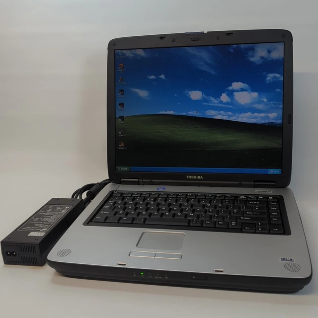 WINDOWS XP RETRO Gaming Laptop Radeon 7000 2,8 GHz Pentium 4 40 GB ...