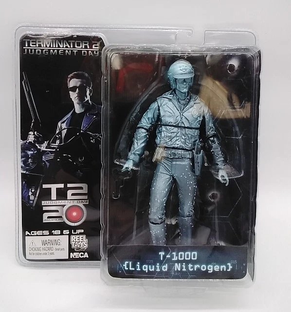 FIGURA DE NITRÓGENO líquido Terminator 2 Judgment Day T-1000 NECA ...