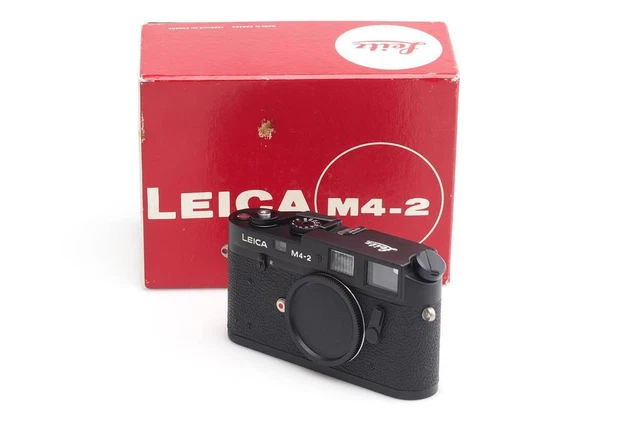 LEITZ LEICA M4-2 Black 10410 Canada W. Box #1527940 (1716055133) EUR 2. ...