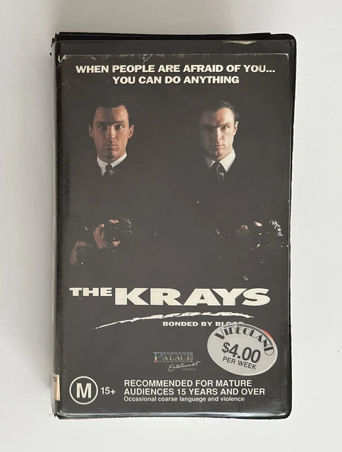 THE KRAYS [VHS] Palace Ex-Rental Big Box Clamshell Video Tape Peter Medak 1990 EUR 18,05 ...