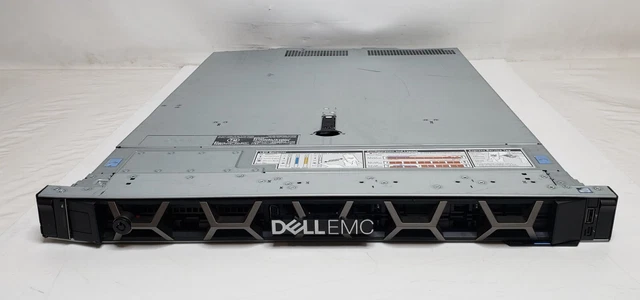 DELL EMC POWEREDGE R440 Dual Xeon Silver 4110 @2.10GHz 256GB RAM No HDD ...