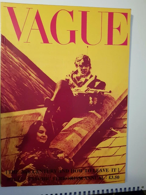 VAGUE MAGAZINE #16 17 Tom Vague ed. PSYCHIC TV SubGenius £27.23 ...