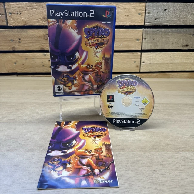 SPYRO A HERO'S Tail Playstation 2 PS2 Complete Pal *DISC CLEANED* £9.99 ...