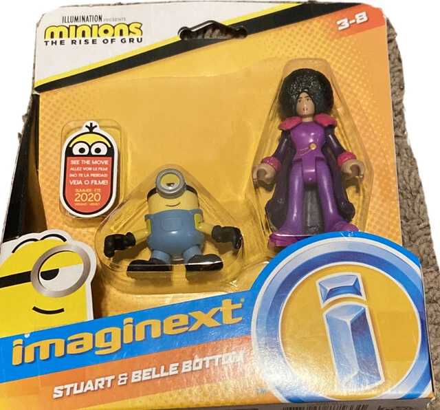 IMAGINEXT MINIONS THE Rise Of Gru Bell Bottom And Stuart Despicable Me ...