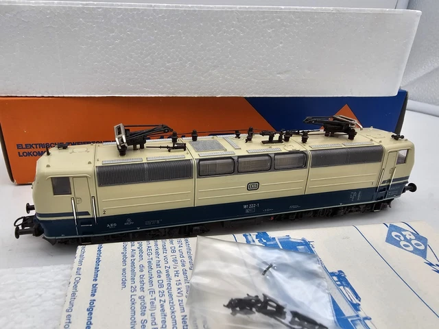 ROCO H0 4142A Elektrolok E-Lok BR 181 222-1 DB in OVP Sammlerzustand ...